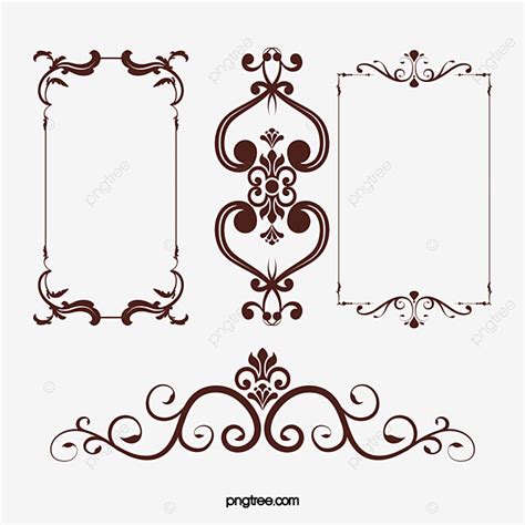 유럽 일러스트 꽃 질감 바로크 장식 유럽식 꽃들 조직 Png 일러스트 및 Psd 이미지 무료 다운로드 Pngtree