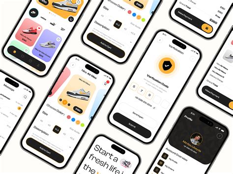 Ecommerce Mobile App Ui Kits Design I Online Store Behance