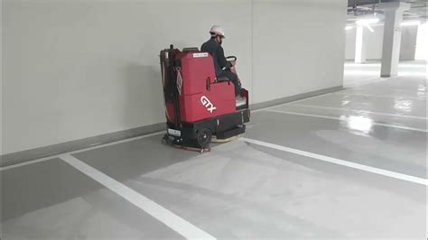 아파트지하주차장 결로바닥청소차 Gtx Youtube
