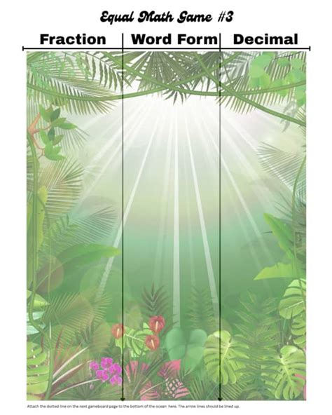 Equal Math Decimal Matching Game 3 By Math Basics Now Tpt