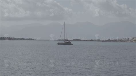 Panoramic View Of The Gulf Of Elounda With Spinalonga Island Crete