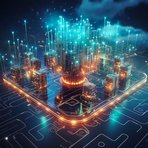 Premium Ai Image Cloud Architecture Platform Internet Infrastructure