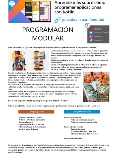 programación modular pdf programación de computadoras software de