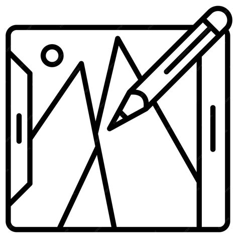 Premium Vector Graphic Tablet Vector Illustration