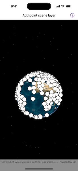 Add Point Scene Layer Arcgis Maps Sdk For Swift Esri Developer