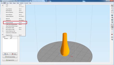 the basics of using simplify 3d support center