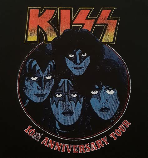 【新品・未使用・タグ付き】kiss 10thanniv Tour ロンt 黒 M By メルカリ