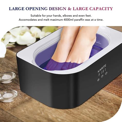 Karite Paraffin Wax Bath 4000ml Moisturizing Paraffin Wax Machine For