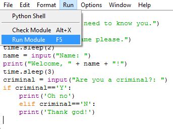 Expected Intended Block In Python
