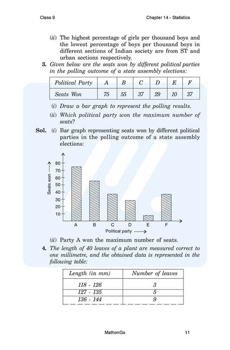 Ncert Solutions For Class 9 Maths Chapter 14 Exercise 143 Mathongo
