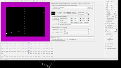 Pong Game In Z Assembly Language For ZX Spectrum K YouTube