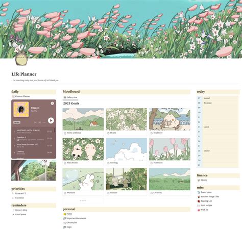 Studio Ghibli Notion Template Artofit