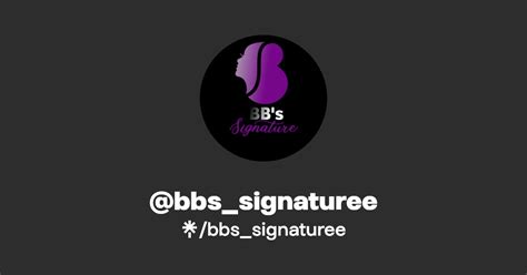 Bbssignaturee Instagram Tiktok Linktree