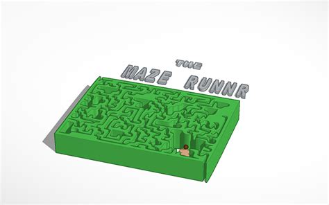 3d Design The Maze Runner ~ Maze Tinkercad