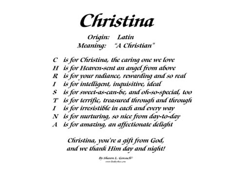 Christina Name Images
