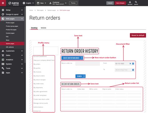 Return Orders