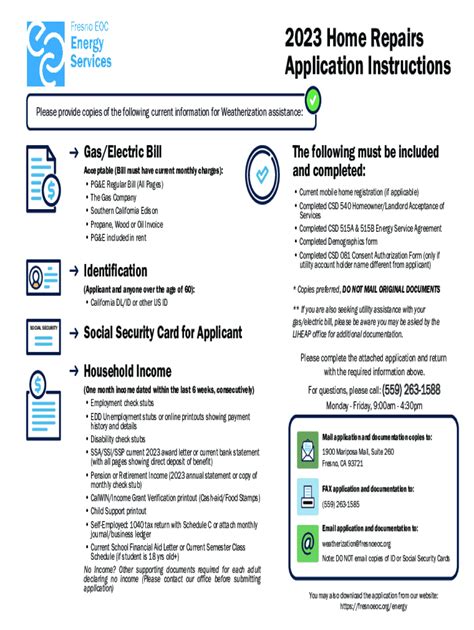 Fillable Online 2023 Home Energy Assistance Program Application Fax