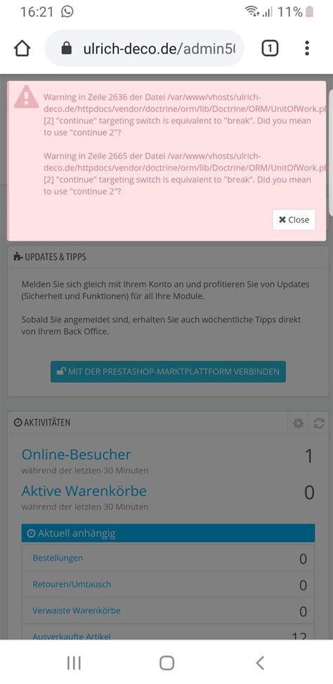prestashop not compatible with php 7 3 12 · issue 16649 · prestashop