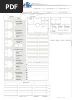 Sw5e Charactersheet Fillable Pdf Role Playing Games