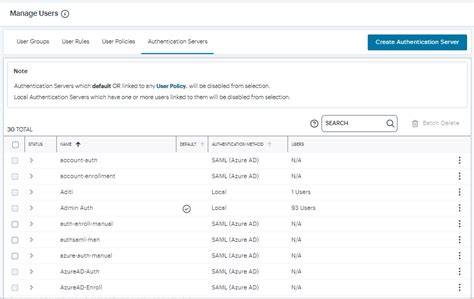 Creating User Authentication Services