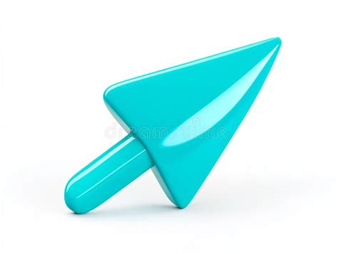 A Blue Triangle Shaped Object On A White Background Stock Illustration Illustration Of