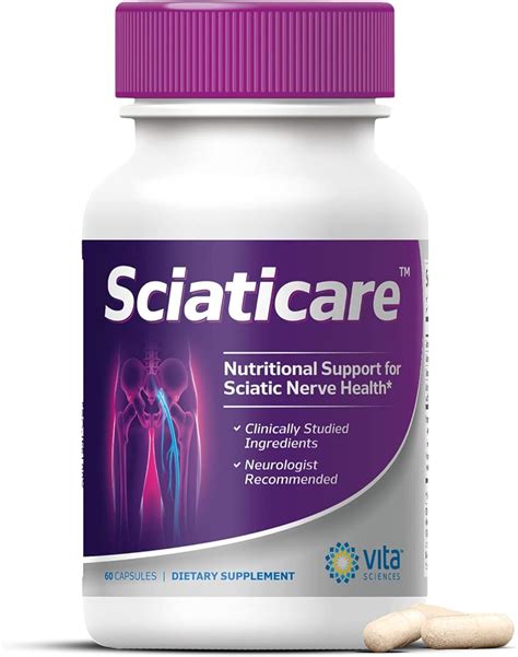 Vita Sciences Sciaticare Nerve Soothing Supplement 60 Capsules