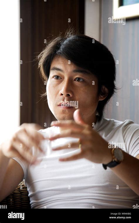 File Chinese Soccer Star Shen Si Answers A Question During An Interview In Shanghai China