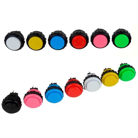 Seimitsu PS 14 DN Screw In Japanese Arcade Push Button 24mm Arcade Express