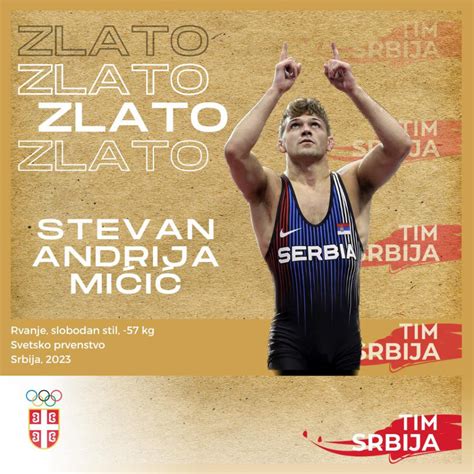 Stevan Mićić Prvak Sveta U Rvanju