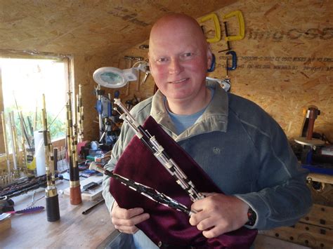 Kim Bull Northumbrian Pipes Maker
