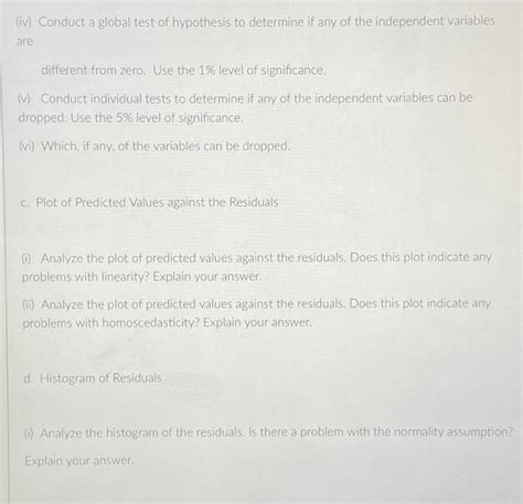 B Regression Analysis Summary Output Regression