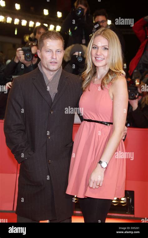 Actor Til Schweiger And His Girlfriend Svenja Holtmann Arrive At The