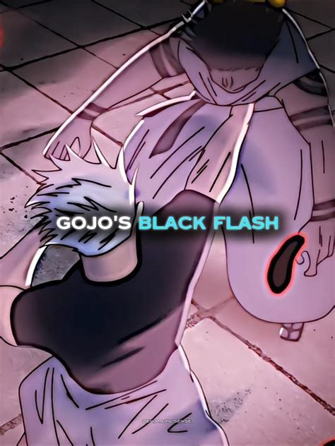 Gojos Black Flash Against Sukuna Los Voltaje Slowed Shorts Anime