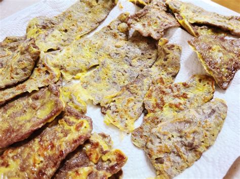 소고기육전 우둔살 고기전 만드는법