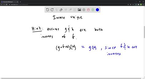 Solved A Prove That Any Inverse Of A Bijection Is A Bijection B