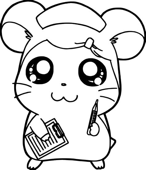 Coloriage Hamster Coloring Pages