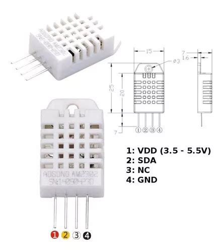 Dht Sensor Humedad Relativa Y Temperatura Dht Arduino En San Isidro Buenos Aires