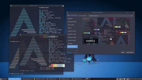 ArcoLinux 1508 ArcoLinux Tweak Tool Termite Themes YouTube