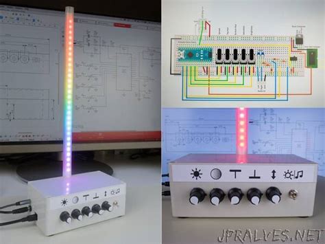 Audio Spectrum Visualiser With Colour Selection