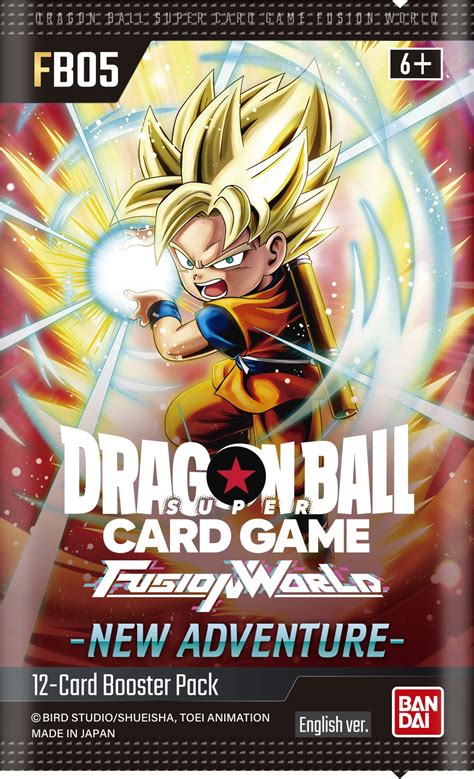Dragon Ball Super Fusion World New Adventure Booster Pack English