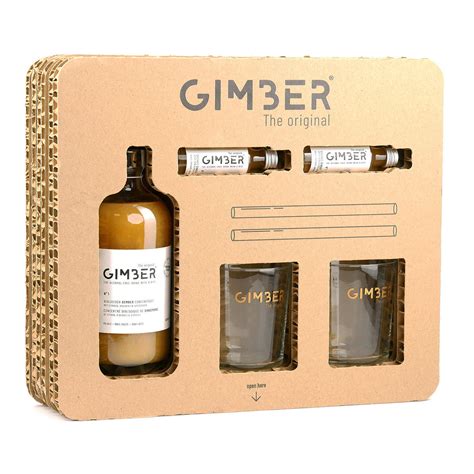 Gimber N°1 Tbox Organic Ginger Drink Concentrate Gimber