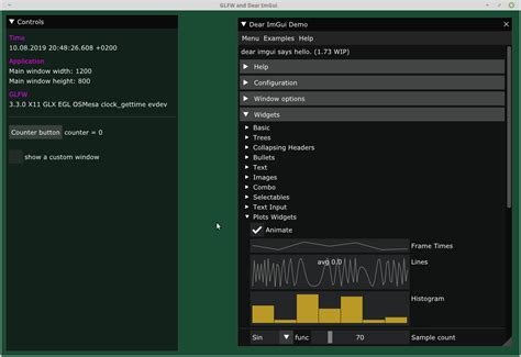Glfw And Dear Imgui Declaration Of Var