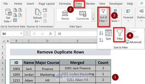 Remove Duplicate Rows Except For 1st Occurrence In Excel 7 Ways