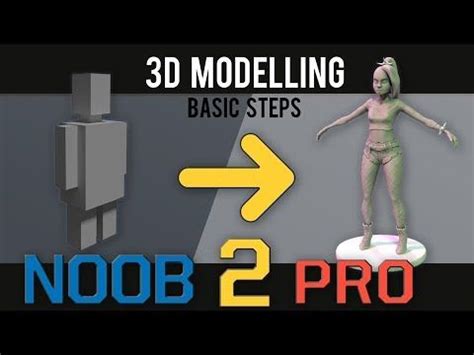 Blender Noob Pro In Basic Steps D Modelling Blender Tutorial Blender
