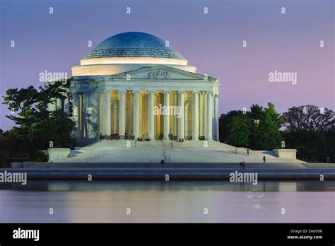 The Thomas Jefferson Memorial Is A Presidential Memorial In Washington