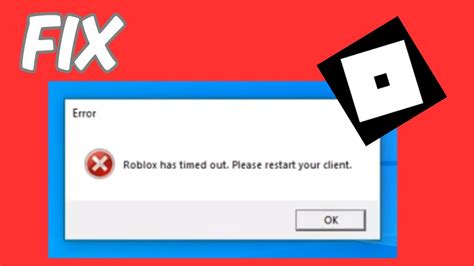 Fix "Roblox Has Timed Out. Please Restart Your Client" Error | Working Solution - YouTube