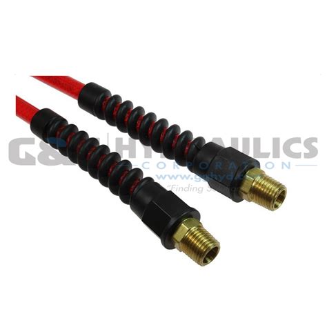 Pue38 10 Tr Coilhose Flexeel Coil 38 X 10 38 Npt Rigid Strain
