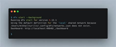 Step 4 Deploying Locally And Using Candid Ui Internet Computer