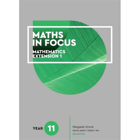 Maths In Focus Year 11 Mathematics Extension 1 3rd Pdf Inst Inspire Uplift