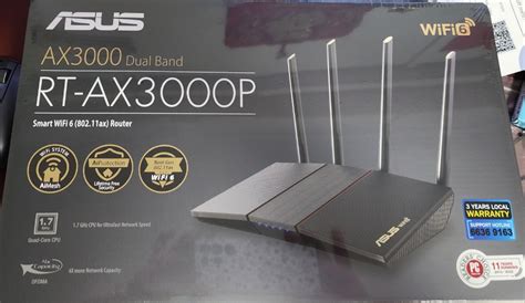 Asus RT AX Dual Band WiFi Router Computers Tech Parts Accessories Networking On